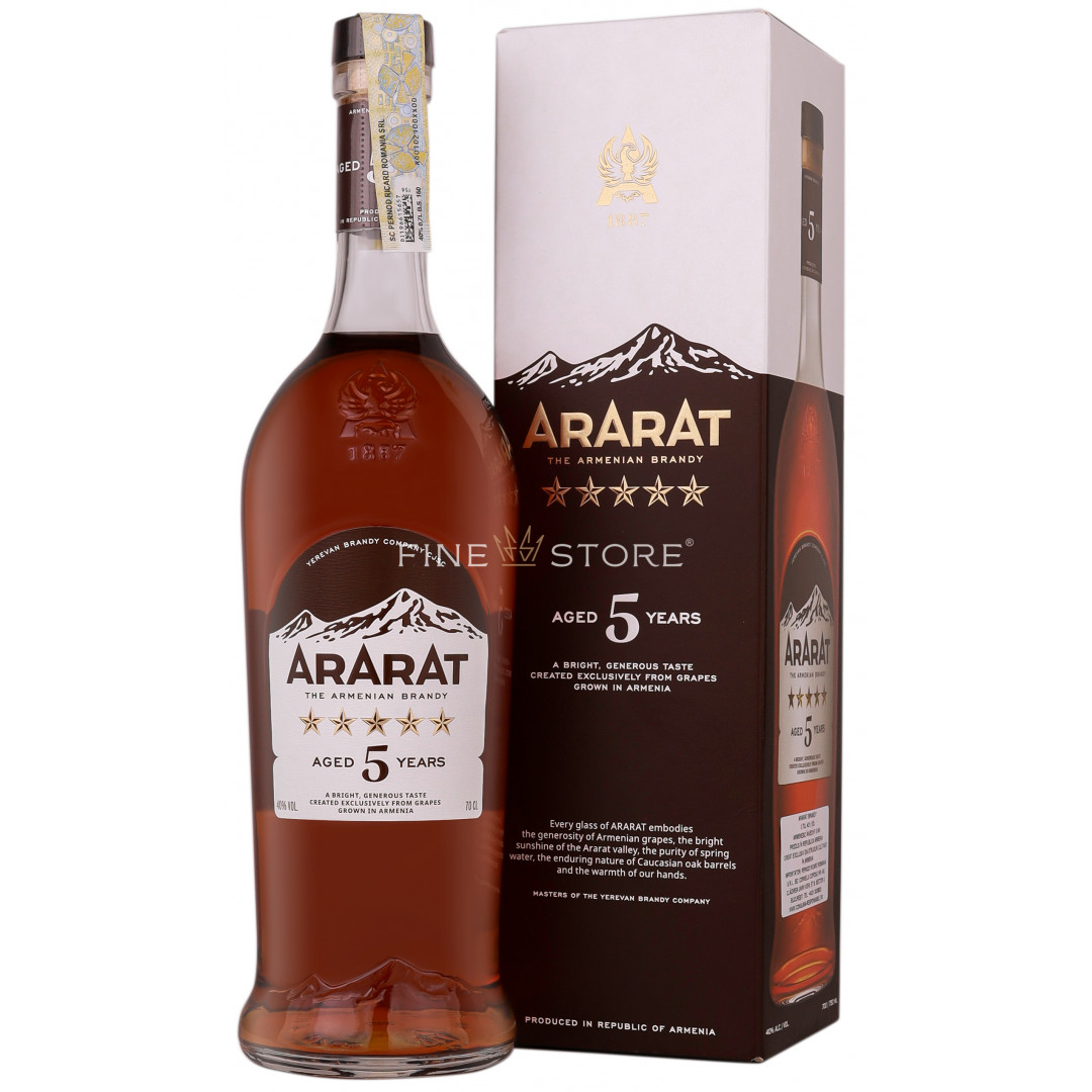 Ararat 5 Ani 0.7L Brandy | FineStore