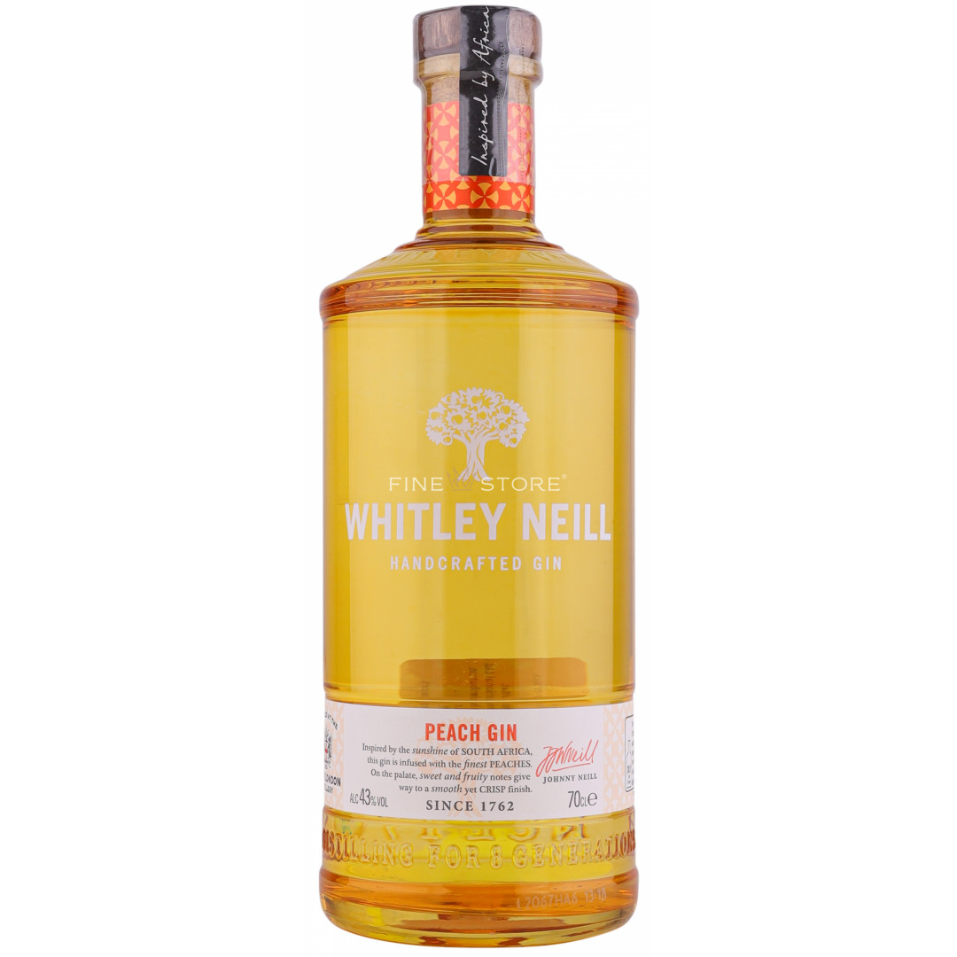 Whitley Neill Peach Gin 0.7L Gin | FineStore