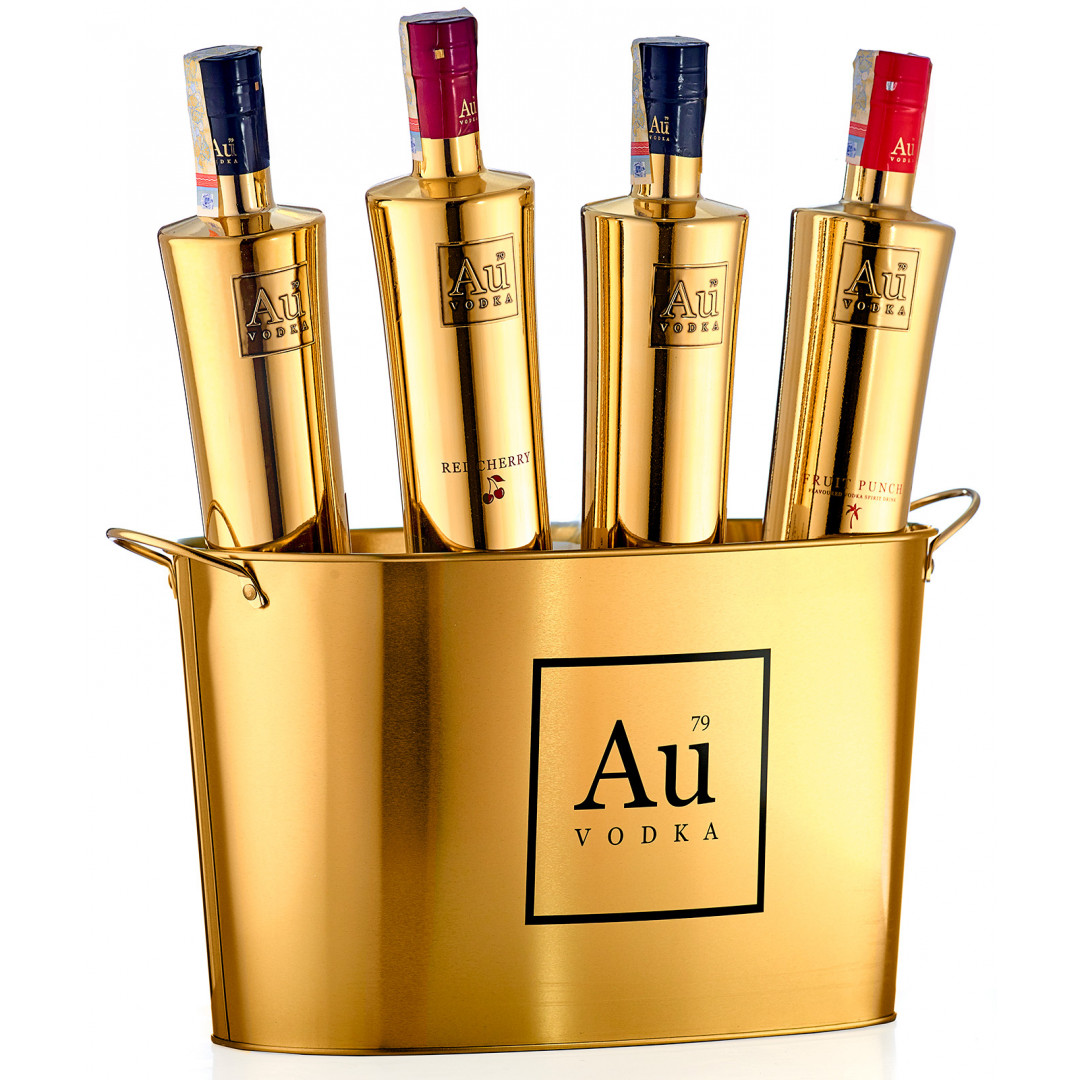 Pachet Special Gold Au Vodka Collection Pachete | FineStore