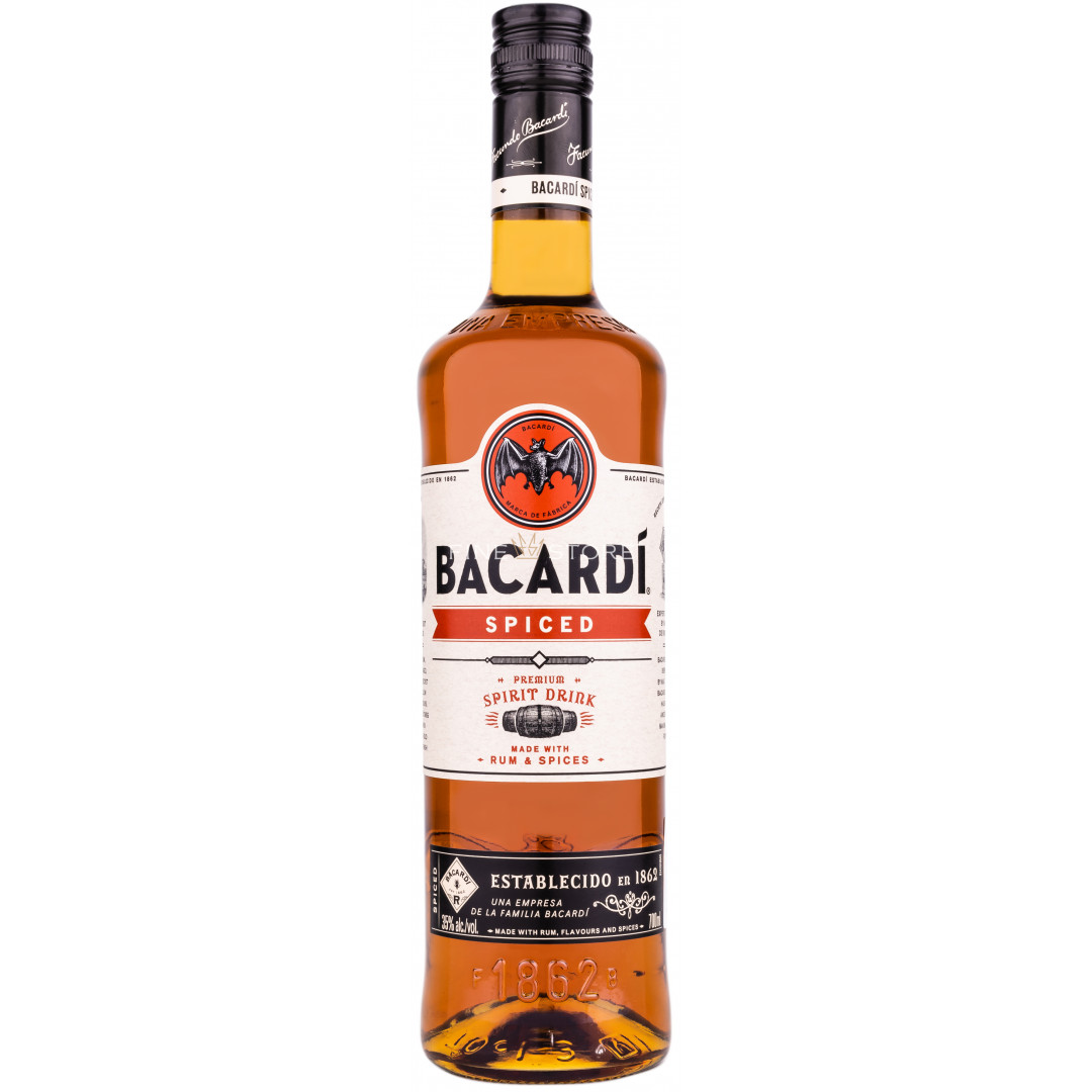 Bacardi Spiced 0.7L Rom | FineStore