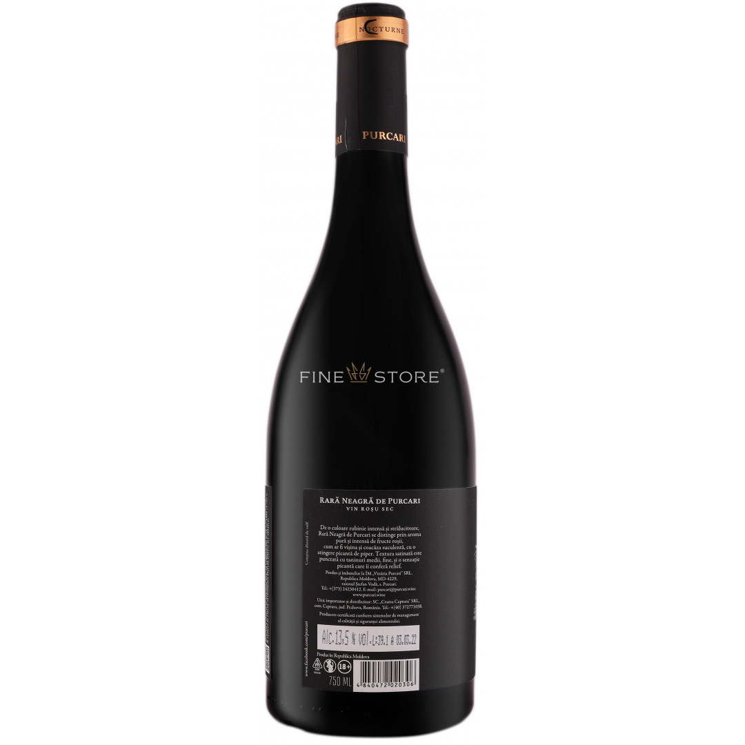 Rara Neagra De Purcari Nocturne 0.75L Vin | FineStore