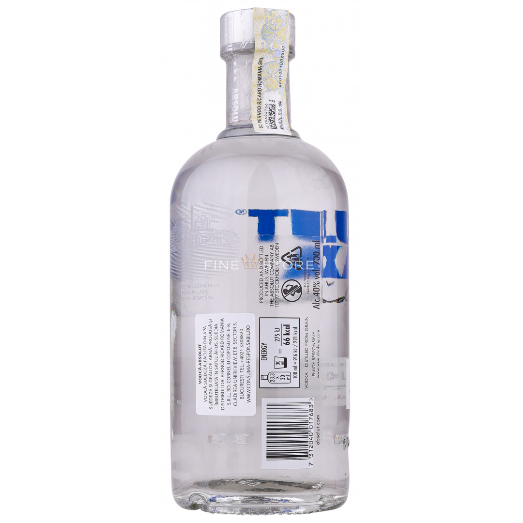 Absolut Blue 0.7L Vodka | FineStore