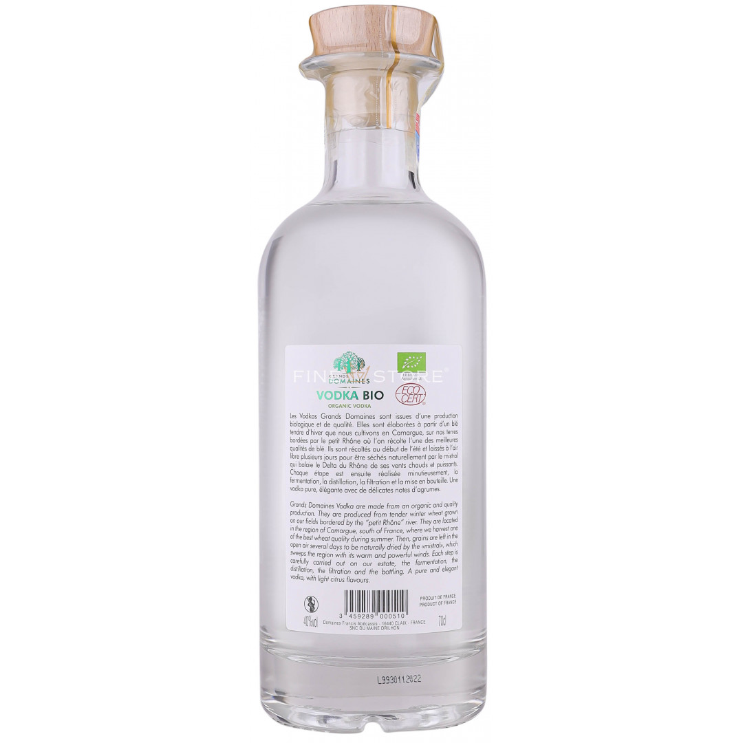 Grands Domaines Vodka Bio 0.7L Vodka | FineStore